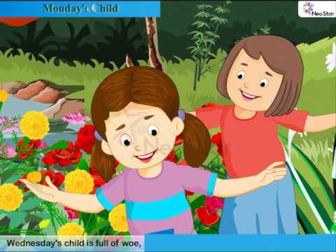 Monday's Child । Neo Star Series | Rhymes_C | Vardhman Books International Pvt. Ltd