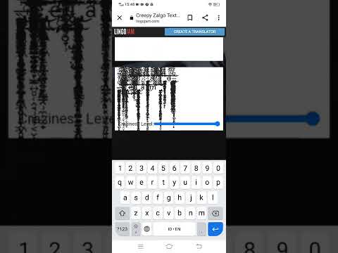 how to make creepy FONTS! โจ