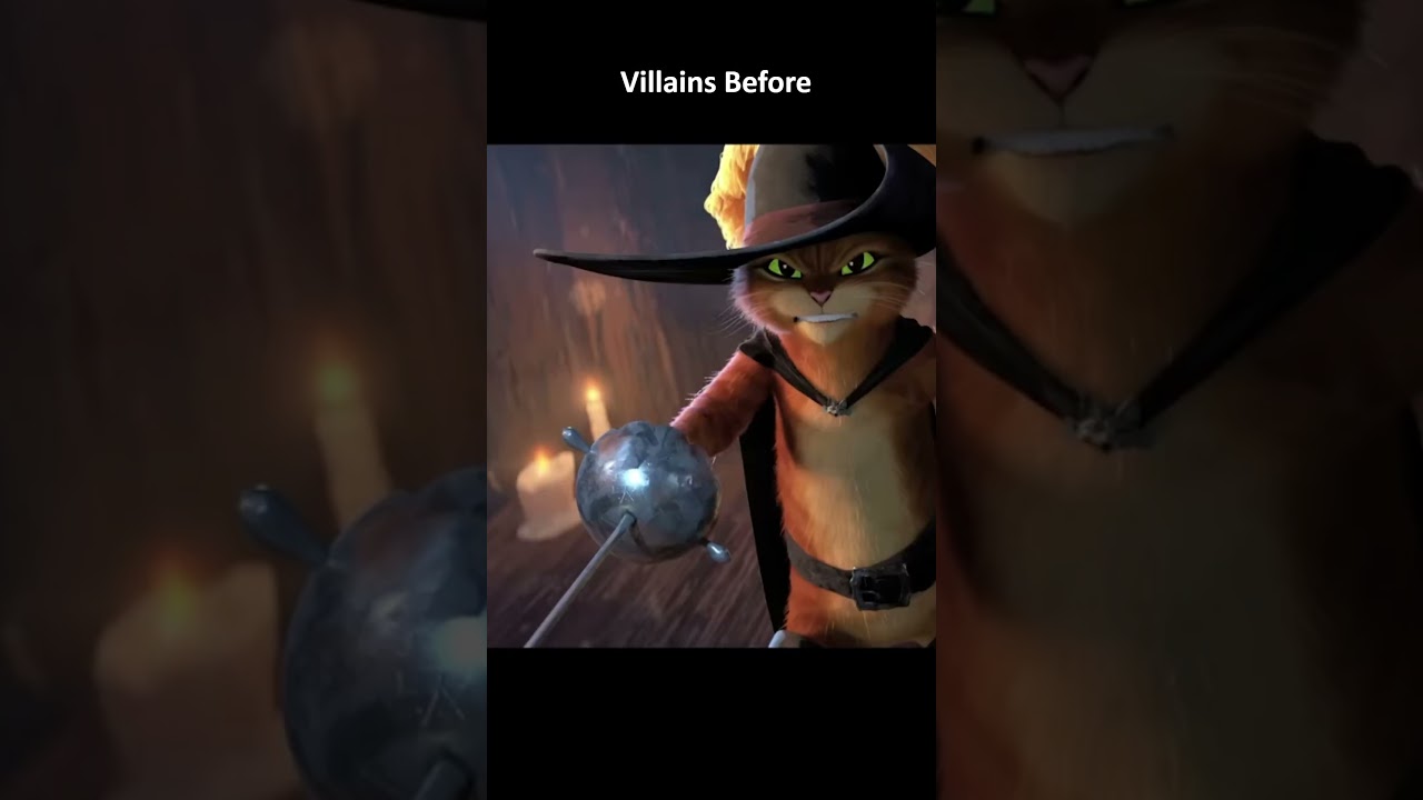 Villains Now vs Villains Before I MONTAGEM RUGADA #shorts #film #edit