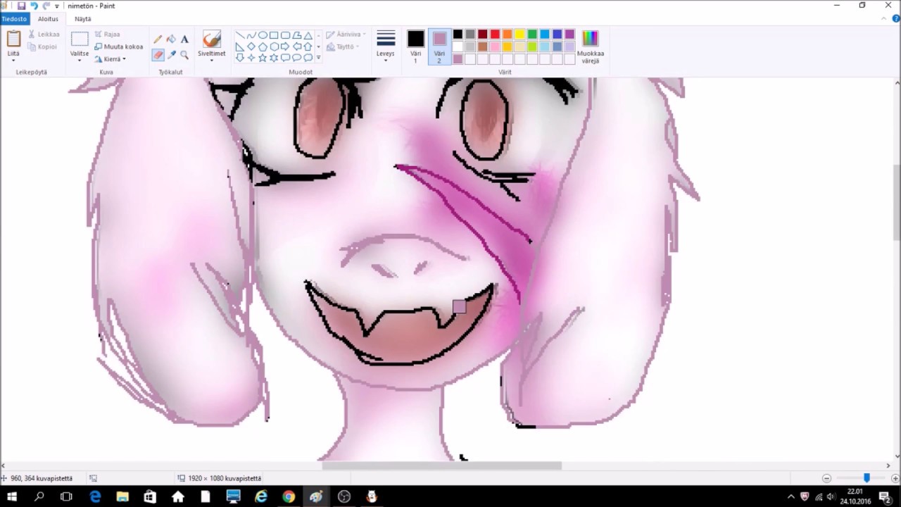 Toriel's death Undertale speedpaint (Pastel gore(?))