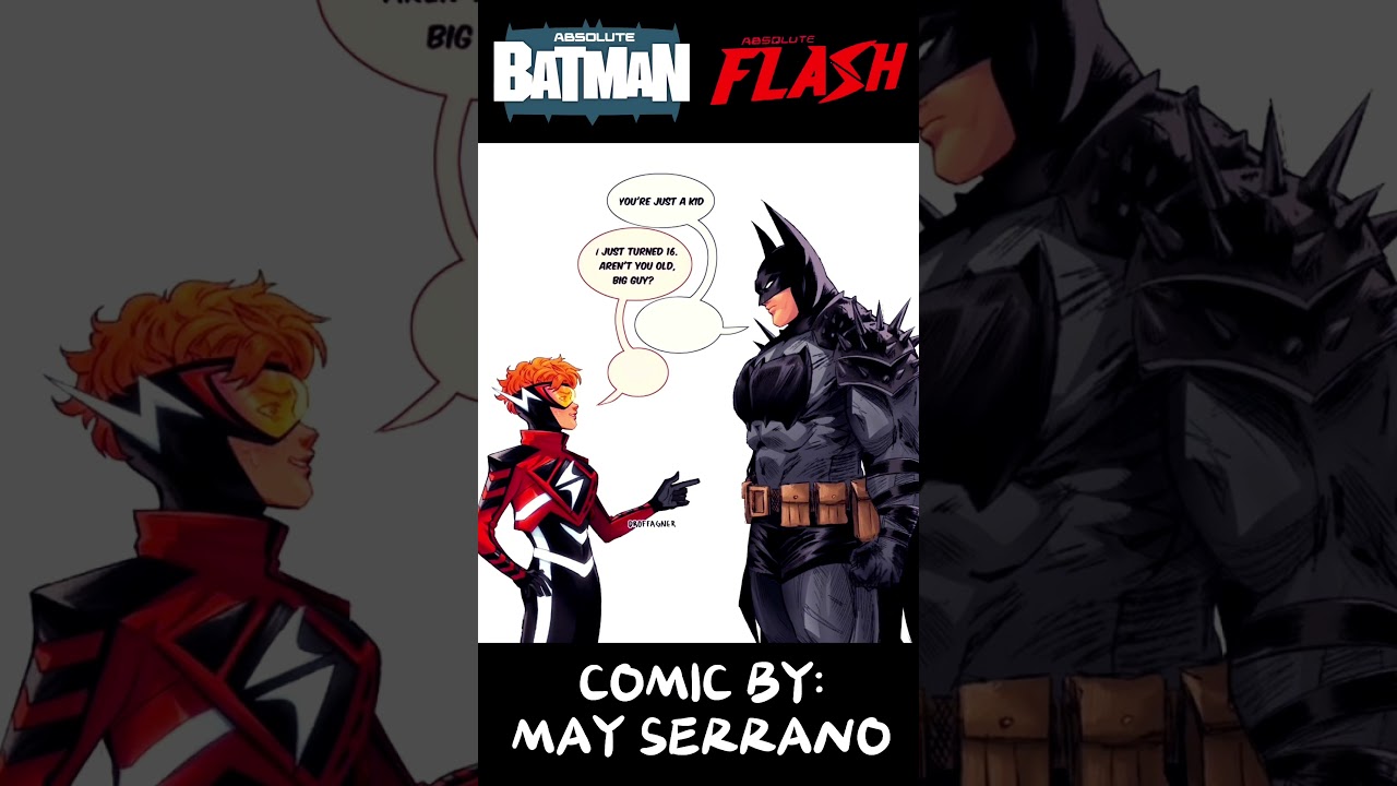 Absolute Batman Meets Absolute Flash || A DC Comic Dub #dccomics #absolutebatman #absoluteflash