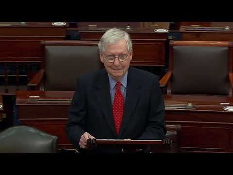 Sen. Minority Leader Mitch McConnell urges Senate Dems to keep filibuster