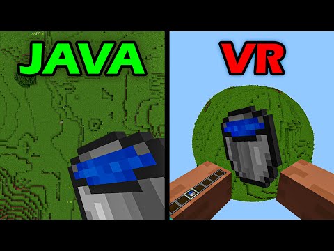 water bucket MLG as java vs VR