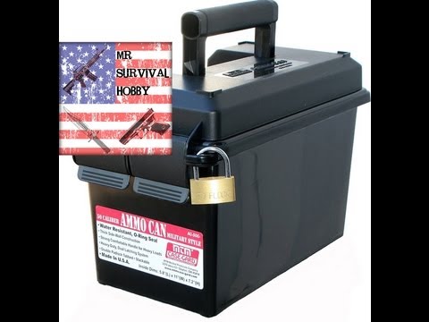 Best Plastic 50 Cal Ammo Can by MTM (BLACK)