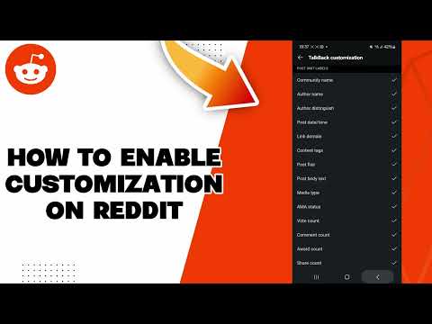 How To Enable Customization On Reddit 2025