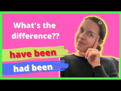 Have been/has been vs had been - what’s the difference (present perfect and past perfect) #shorts