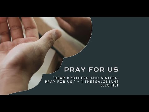 Pray for Us – Redirecting Our Focus