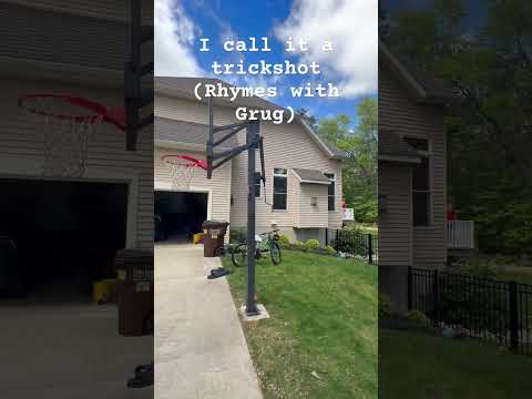 Trick shot rhymes with Grug