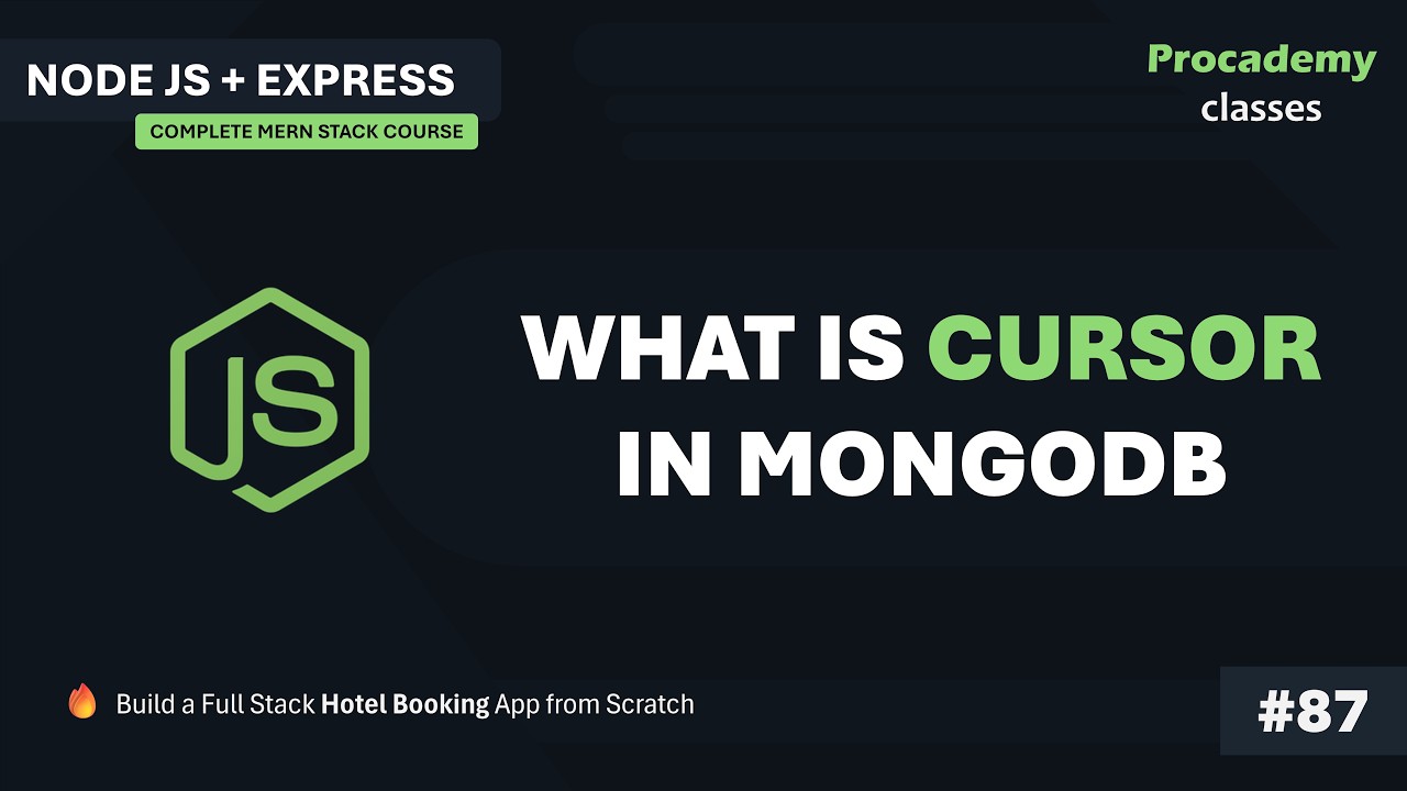 #87 Why MongoDB is So Fast: Understanding Cursors and Batching in MongoDB