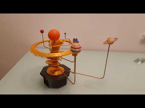 3D file Solar System Orrery ☀️・3D printable model to download・Cults