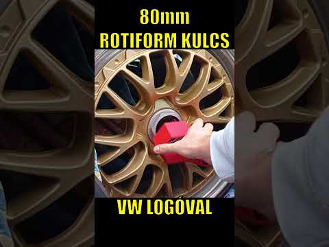 STL file Rotiform 80mm spanner center lock with VW logo 🔒 ・3D printer ...