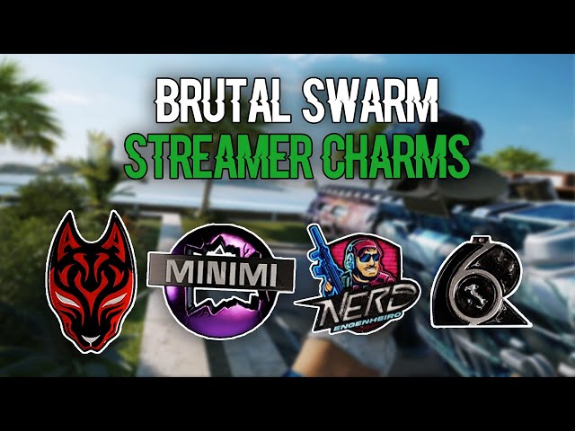 Rainbow Six Siege Operation Commanding Force: All streamer charms and ...