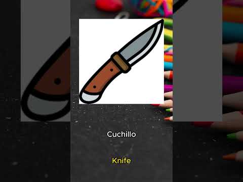 How to say knife in spanish (native pronunciation)