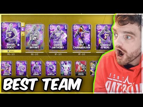 THE BEST TEAM POSSIBLE IN NBA 2K22 MyTEAM!! SO MANY END GAME CARDS!!