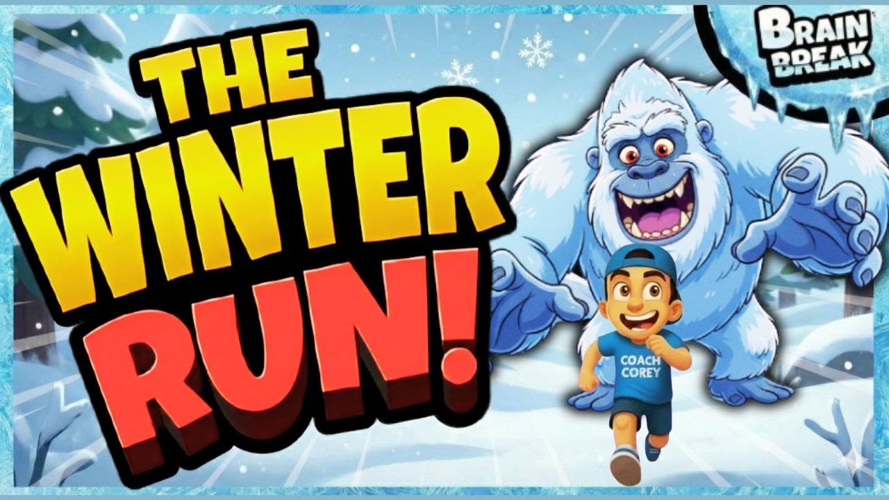 ❄️ The Winter Run ❄️ Brain Break ❄️ Winter Brain Break ❄️ Just Dance