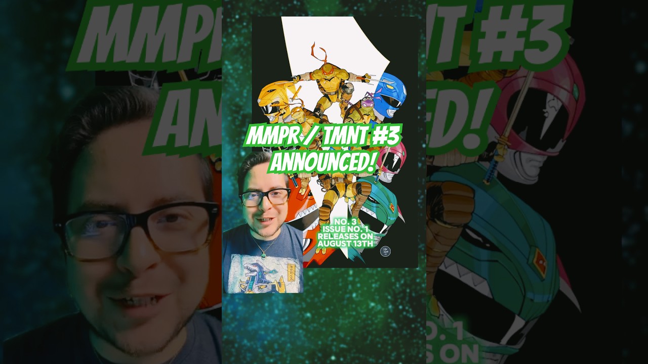 MMPR / TMNT #3 COMING SOON! ⚡️💚✨