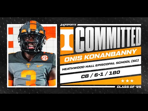 WATCH: Onis Konanbanny commits to Tennessee LIVE on 247Sports