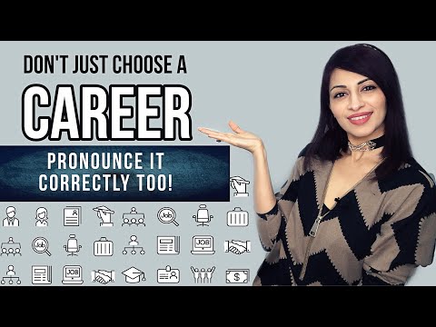 How to pronounce CAREER correctly? [with practice sentences]