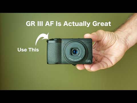Ricoh GR III: AF setup guide