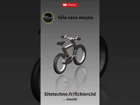 3D file Bicycle without hub (SolidWorks, .STL and .STEP files) 🚲 ・3D ...