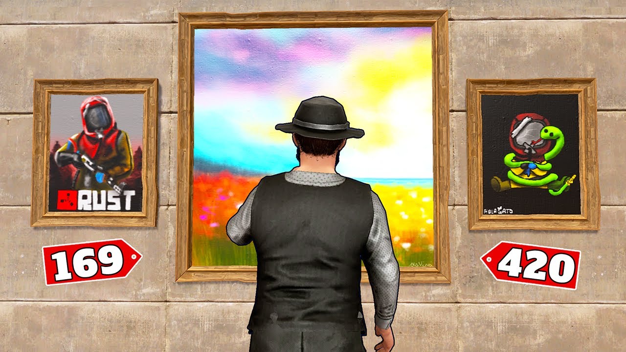 Selling Real ART on OFFICIAL Rust