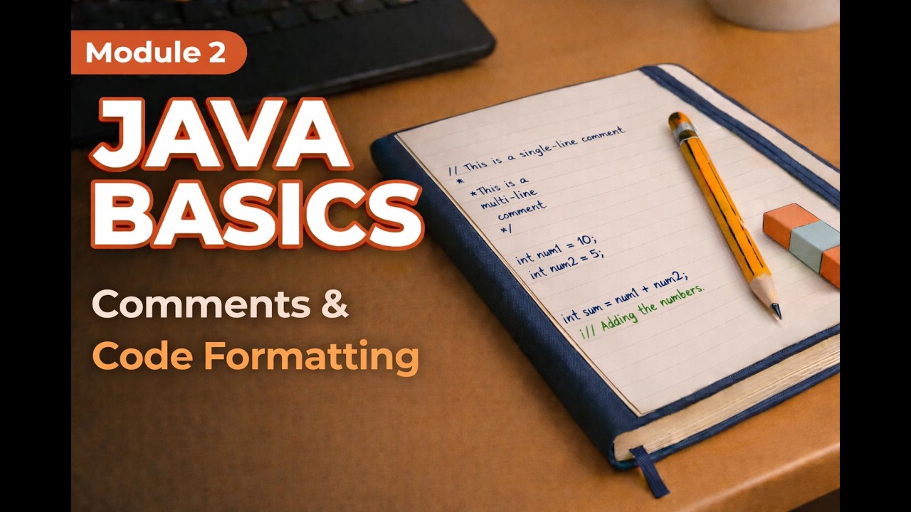 Java Comments & Code Formatting | Write Clean, Readable Code + Javadoc Guide (Beginner)