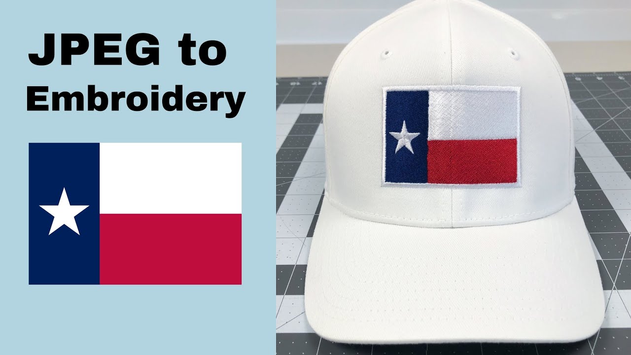 How to Embroider the Texas Flag - Wilcom Studio 4.5