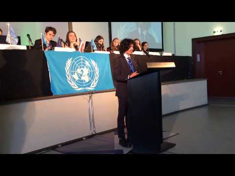 Iran's opening speech BalMUN (IMZMUN)