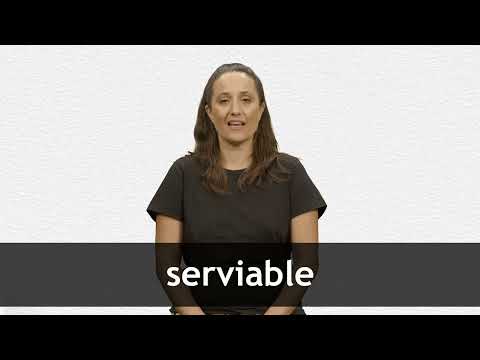 English Translation of “SERVIABLE” | Collins French-English Dictionary