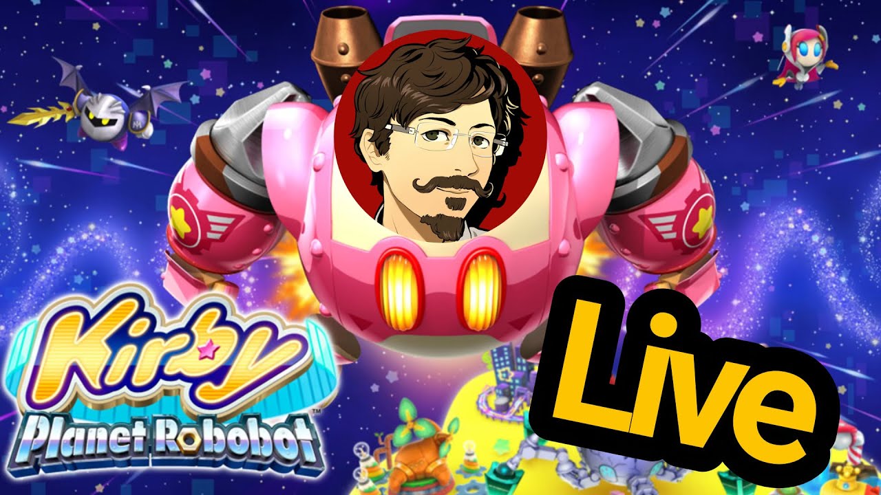 Let's Play Kirby Planet Robobot 3DS (Live Part 1)