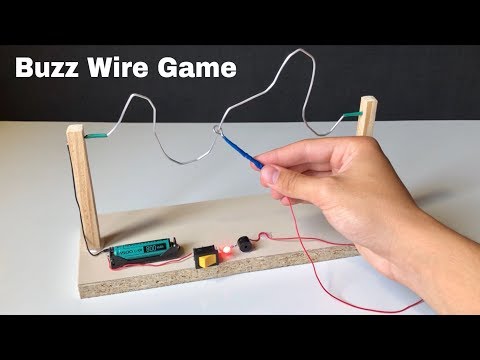 How to Make Amazing Buzz Wire Game at Home