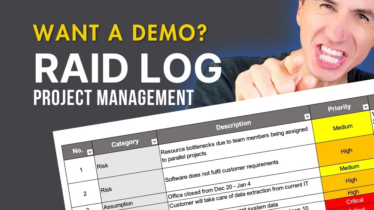 How to Use RAID Log in REAL-LIFE Project (+ Template)