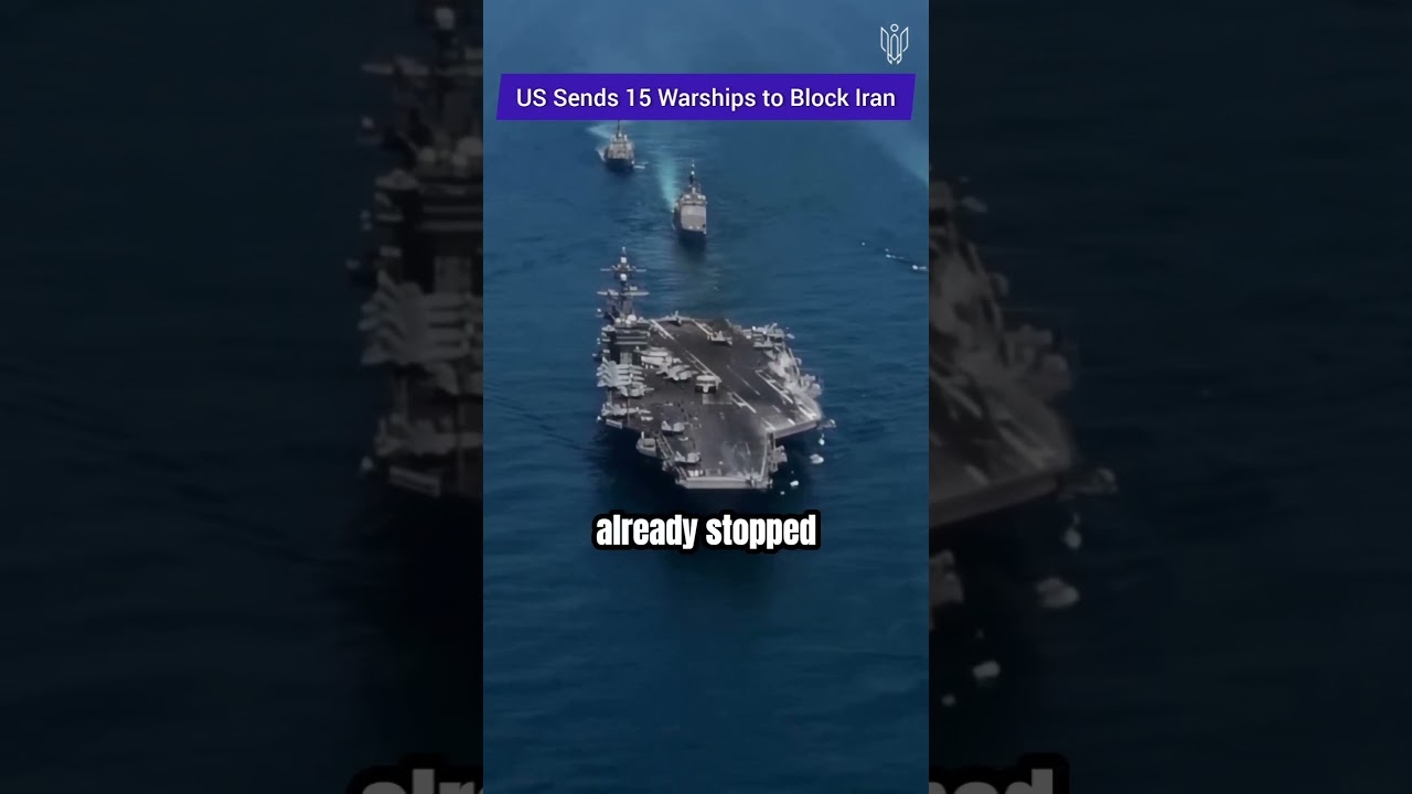 🇺🇲🇮🇷 US Navy Deploys 15 Warships Against Iran! #iranuswar #usnavy #iran