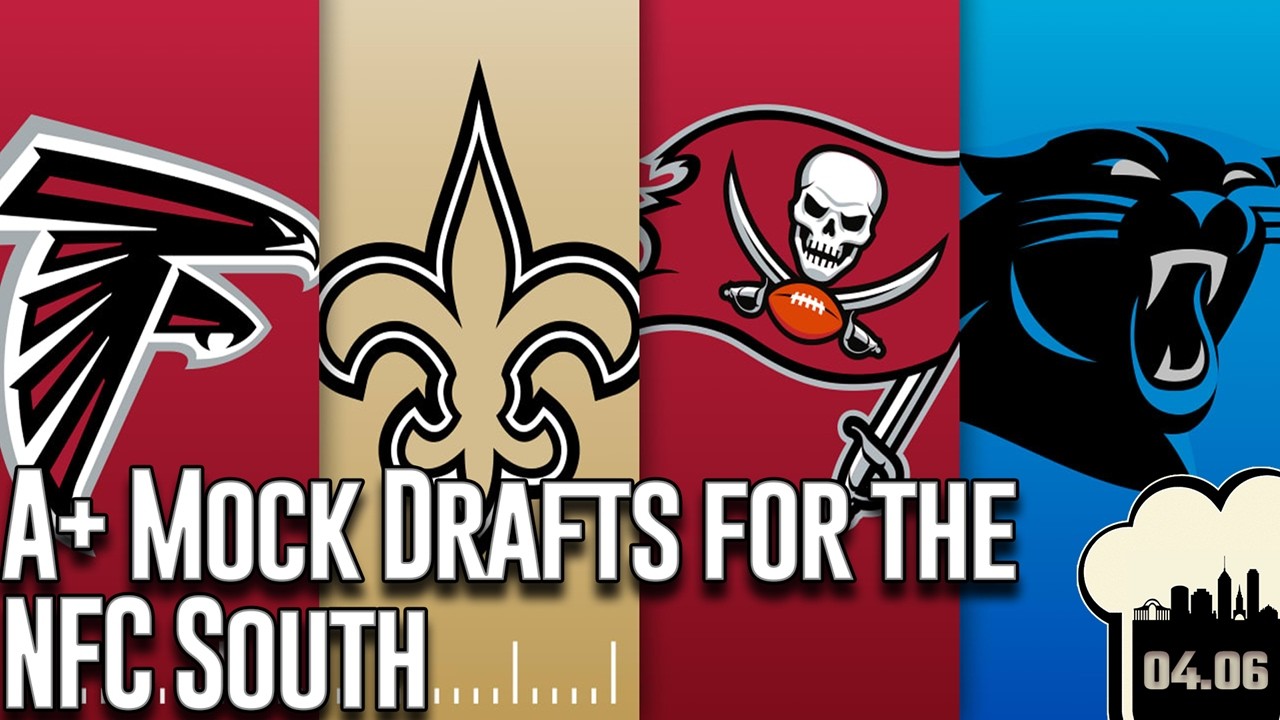 2026 NFL Draft A+ Mock Drafts for EVERY NFC South Team LIVE: | Saints, Falcons, Panthers & Bucs