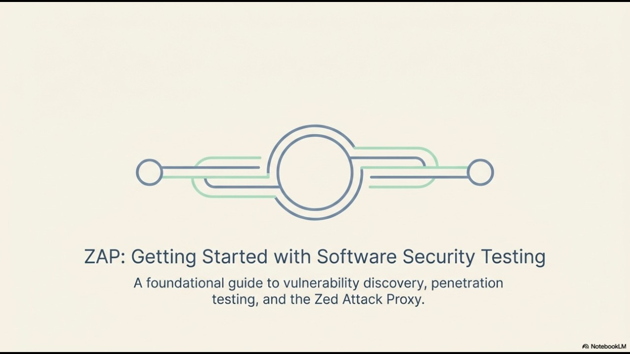 ZAP: Getting Started with Software Security Testing
