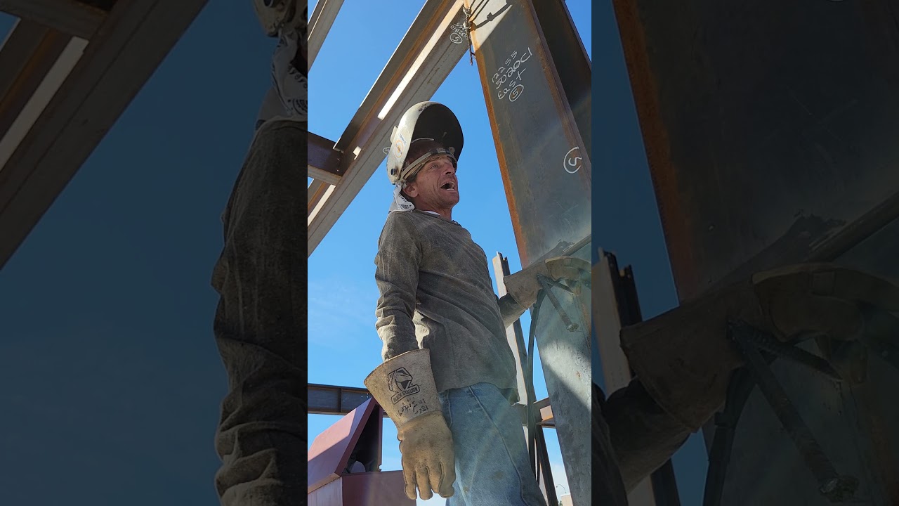 Structural Welding/Column Splices=(Working the Pad)