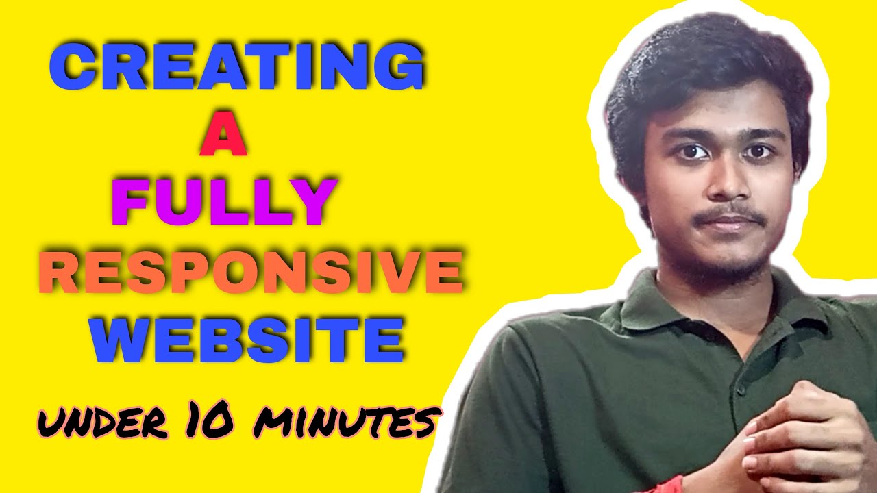 Creating a Responsive Website under 10 minutes | Host with GitHub | #HTML5_UP