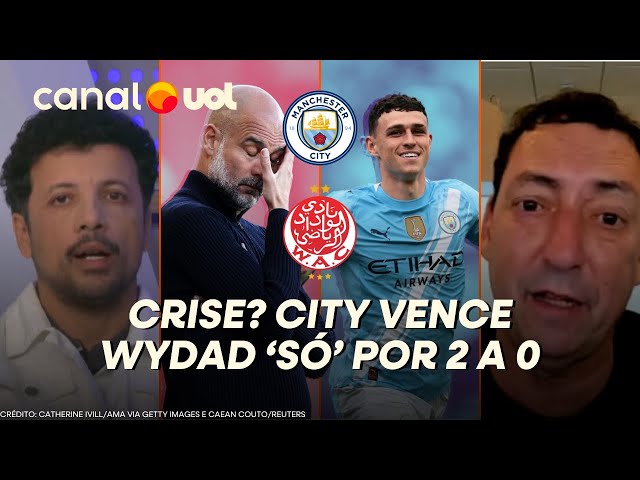 Com ex-Palmeiras titular, City em câmera lenta bate Wydad no Mundial