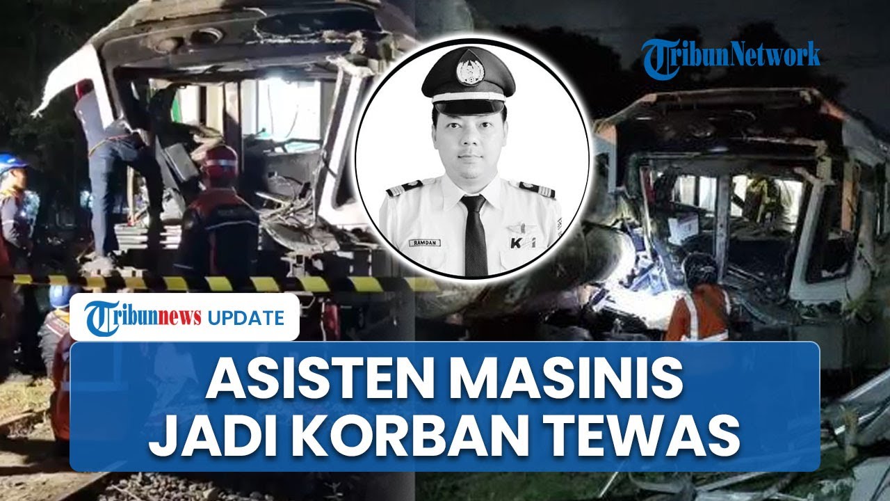 Sosok Asisten Masinis KA Jenggala yang Jadi Korban di Gresik, Tinggalkan 2 Anak yang Masih Kecil ...