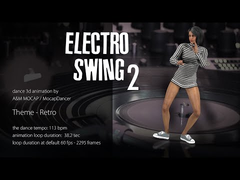 A&M - Electro Swing 2 (113bpm) - dance animation - iClone/Motion - Reallusion Content Store