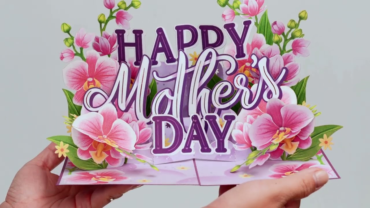 She Deserves This Stunning Orchid Card 🌸 | Mother’s Day 2025