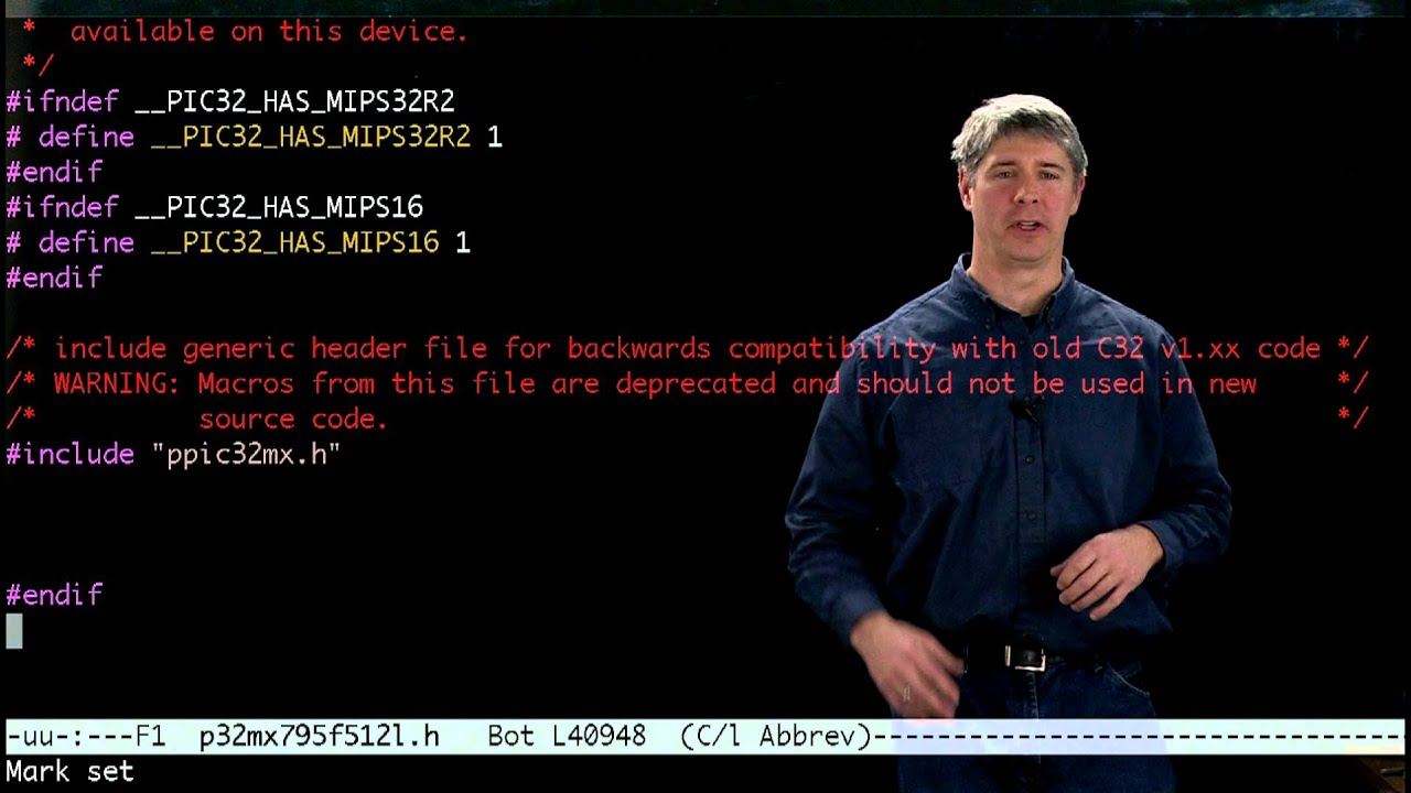(OLD VERSION) Digging through PIC32 header files (Kevin Lynch)