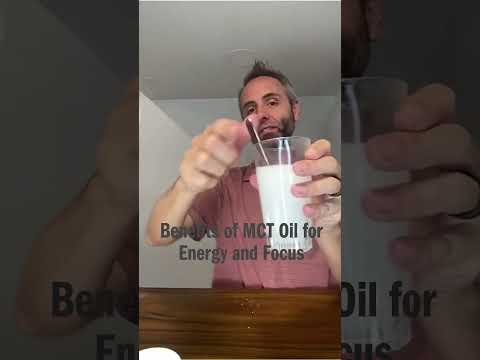Benefits of MCT Oil for Energy and Focus