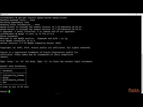 Learn Develop and Deploy Modern Web Applications with Docker Link Containers|packtpub com - Mind ...