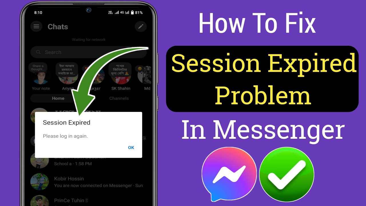 How To Fix Session Expired Problem On Messenger 2024