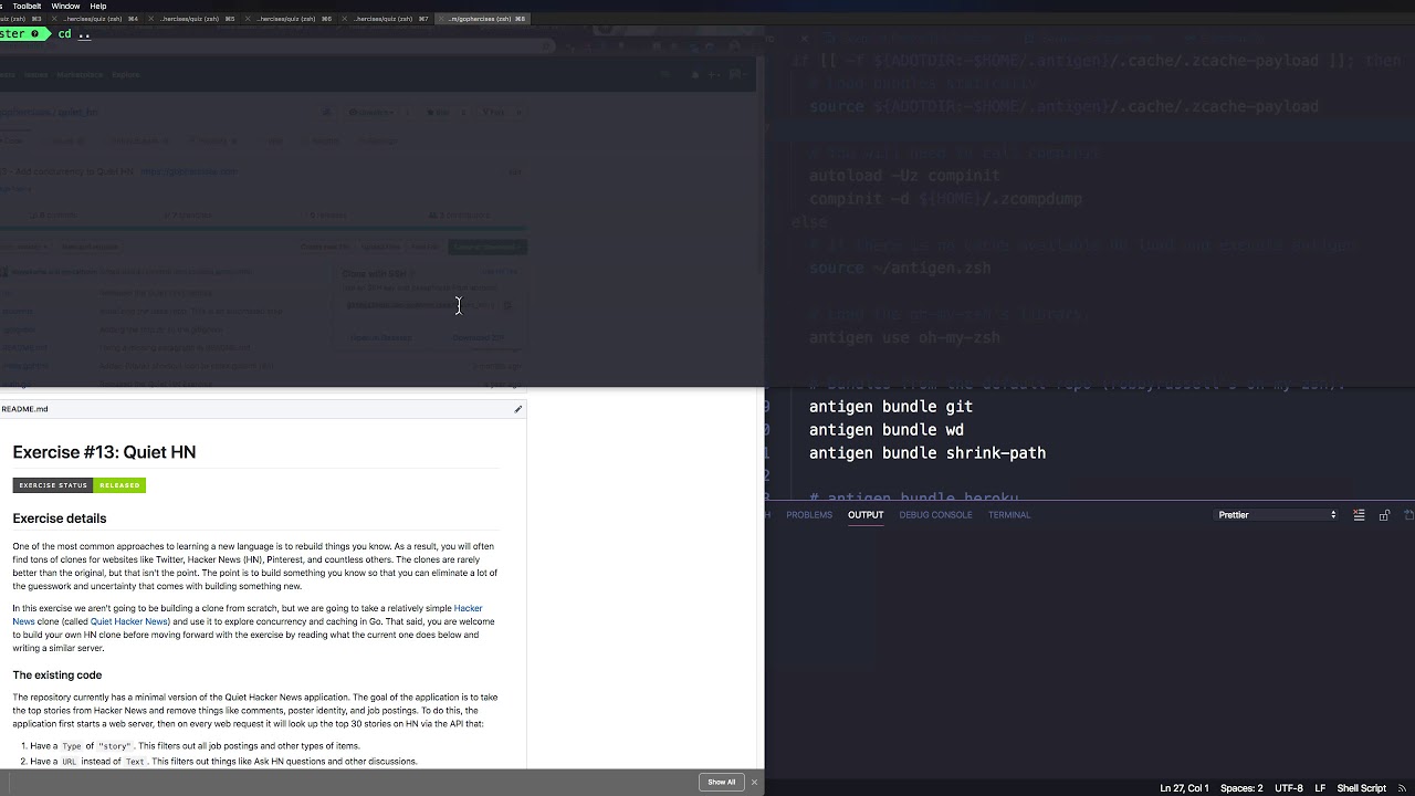 Gopher Kit #18 - SSH keys for Github