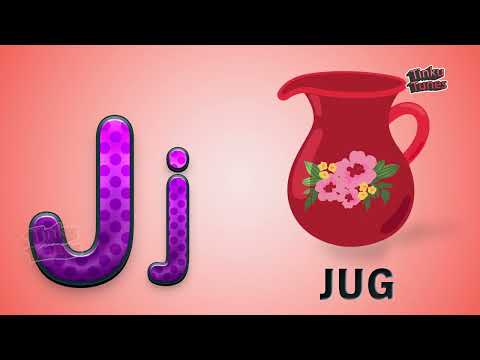 J Letter Phonics / Words starting with Letter J /Jam/Jelly/Jug/Juice/Joker