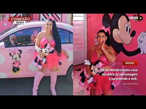 Vídeo: Fã de Minnie mostra casa temática da personagem e surpreende a ...