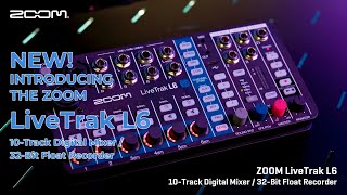 Zoom LiveTrak L6 10-channel Compact Digital Mixer - What To Know & Where To Buy | Equipboard