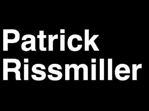 How to Pronounce Patrick Rissmiller Colorado Avalanche NHL Hockey Player Runforthecube